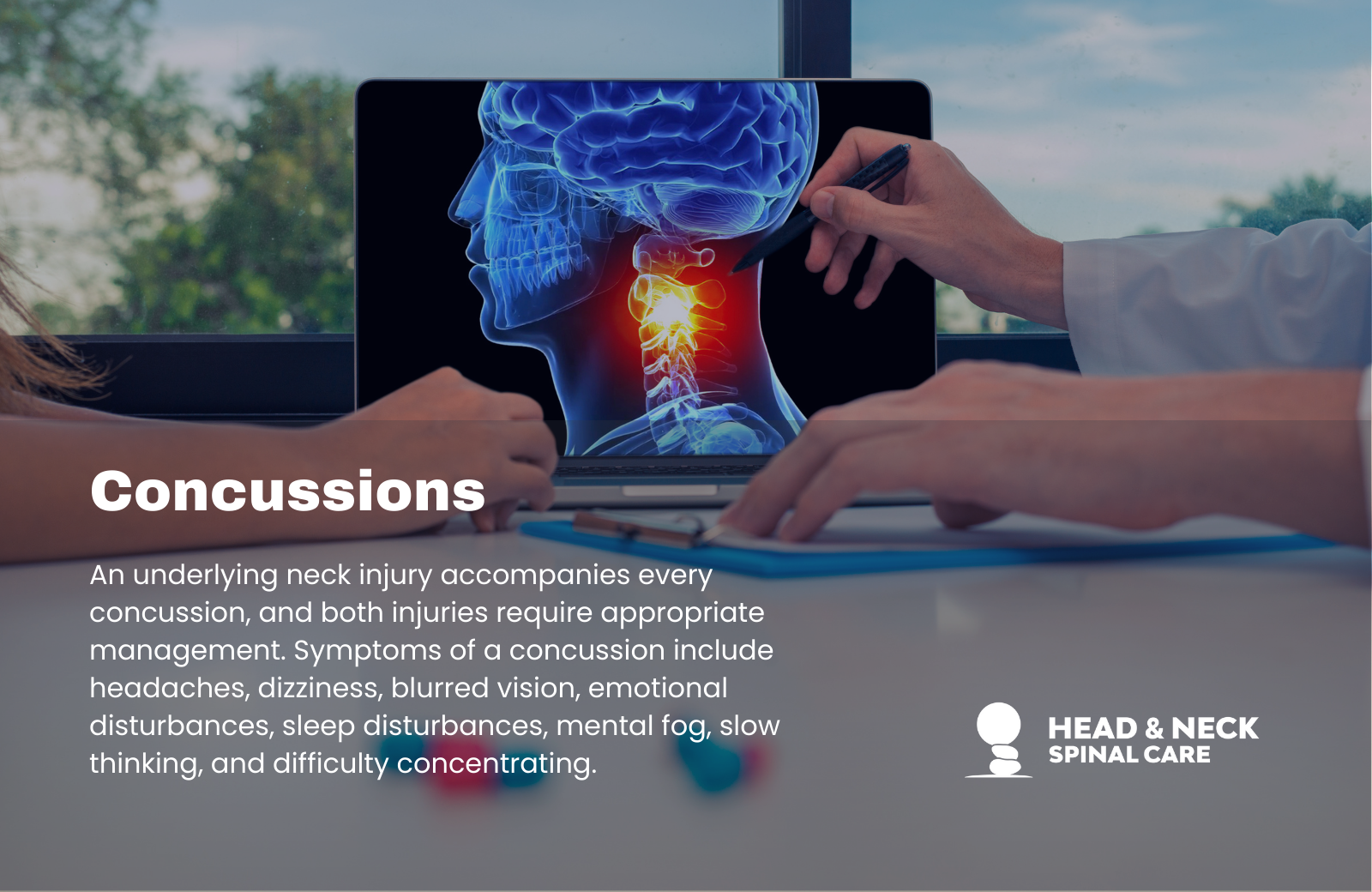 The Link Between Suspected Concussions and Neck Injuries