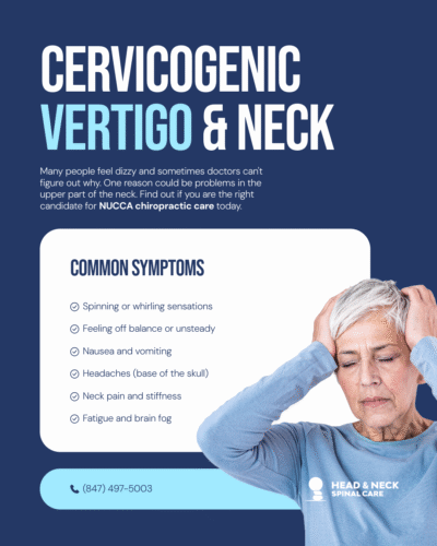 Vertigo: Improper Alignment of the Upper Cervical Spine